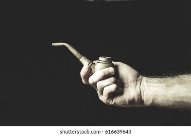 Man Pipe Stock Photo 616639643 | Shutterstock