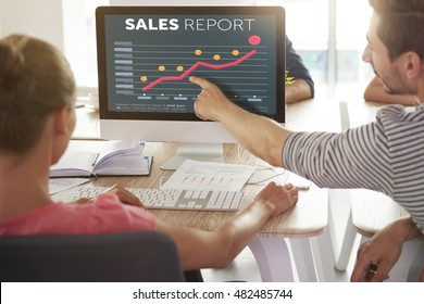 Man Pointing Chart Stock Photo 482485744 | Shutterstock