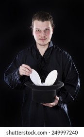 128 Man Pulling Rabbit Hat Images, Stock Photos & Vectors | Shutterstock