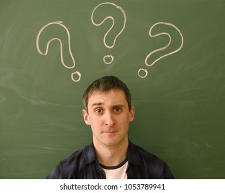 Man Question Mark Stock Photo 1053789941 | Shutterstock
