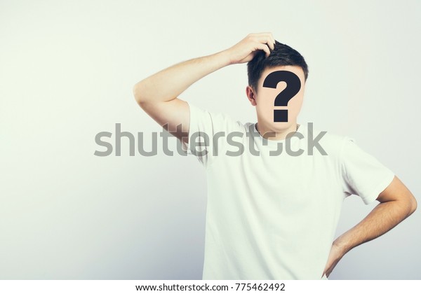 Man Question Mark Stock Photo 775462492 | Shutterstock