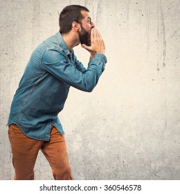 Man Shouting Stock Photo (Edit Now) 360546578