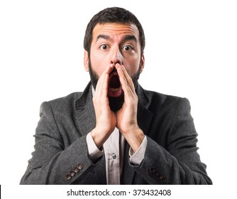 Man Shouting Stock Photo 373432408 | Shutterstock