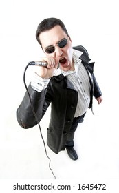 Man Singing Stock Photo 1645472 | Shutterstock
