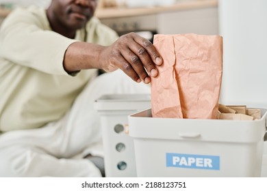 Man Sorting Paper Container Stock Photo 2188123751 | Shutterstock