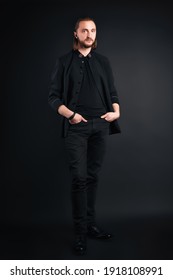 Man Standing Posing Studio Stock Photo 1918108991 | Shutterstock