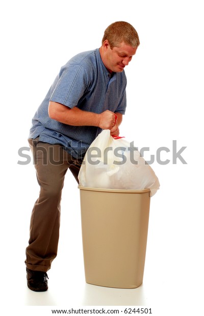 Man Struggling Pull Heavy Load Kitchensized Stock Photo (Edit Now) 6244501