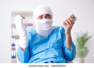 911 Broken leg funny Images, Stock Photos & Vectors | Shutterstock