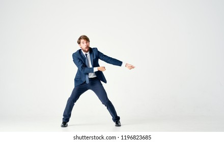 Man Suit Trying Pull Something Stock Photo (Edit Now) 1196823685 ...