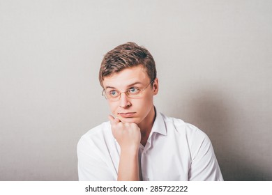 Man Thinking Something Stock Photo 285722222 | Shutterstock