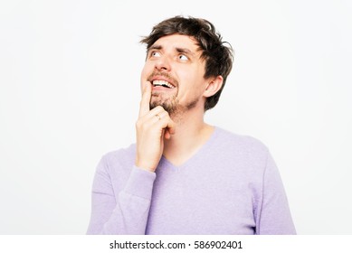 Man Thinks Stock Photo 586902401 | Shutterstock