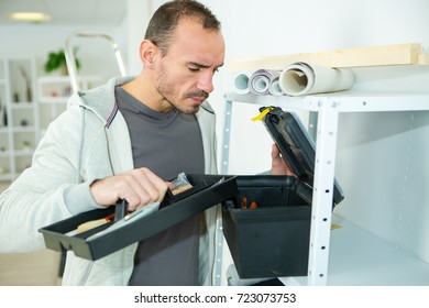 23,701 Man With Toolbox Images, Stock Photos & Vectors | Shutterstock
