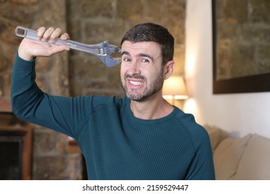 3,581 Man using wrench Images, Stock Photos & Vectors | Shutterstock