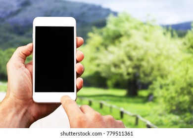 453 Man using iphone x Images, Stock Photos & Vectors | Shutterstock