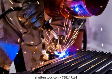 Man welding Images, Stock Photos & Vectors | Shutterstock