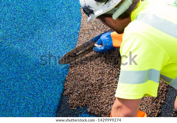 Man Work Side Work Construction Side Stock Photo 1429999274 | Shutterstock