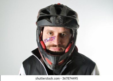 Man Wounded Patch Man Helmet Scratch Stock Photo 367874495 | Shutterstock