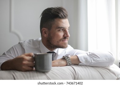 Manager Taking Break Stock Photo 743671402 | Shutterstock