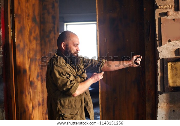 Mans Den Workshop Inside Man Rolling Stock Photo 1143151256 | Shutterstock