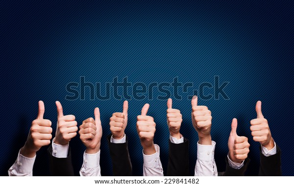 Many Thumbs Stock Photo (Edit Now) 229841482