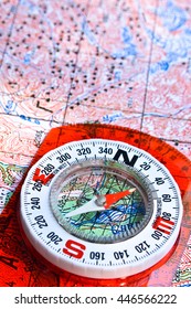 Map Compass Tools Navigation Stock Photo 446566222 | Shutterstock