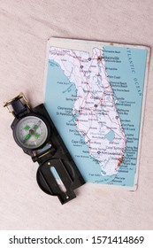 Map Colorado State Compass View Above Stock Photo (Edit Now) 1571415697