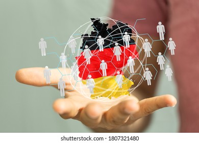 Map Germany Wire Frame 3d Mesh Stock Photo 1812130705 | Shutterstock