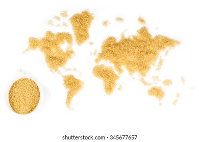 692 Sugar world map: immagini, foto stock e grafica vettoriale ...