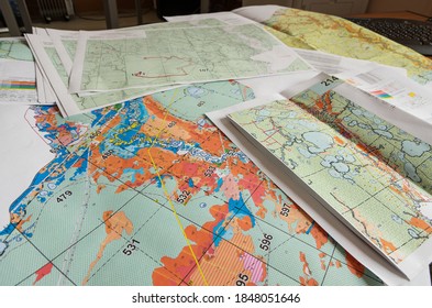 Mapping Land Management Plot Plans On Stock Photo 1848051646 | Shutterstock