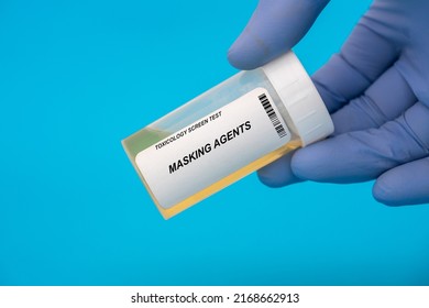 Masking Agents Masking Agents Testing Urine Stock Photo 2168662913 ...