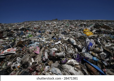 Pollution Concept Garbage Pile Trash Dump Stock Photo (Edit Now) 597557036