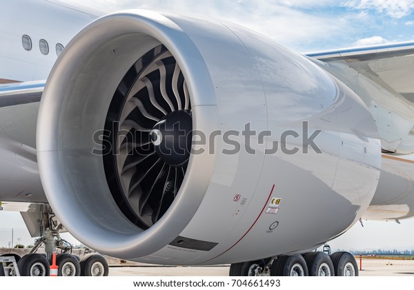 Massive Jet Engine Stock Photo 704661493 | Shutterstock