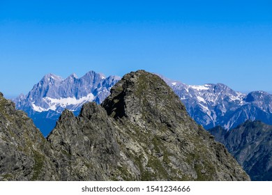 Massive Sharp Stony Mountain Range Schladming Stock Photo 1541234666 ...