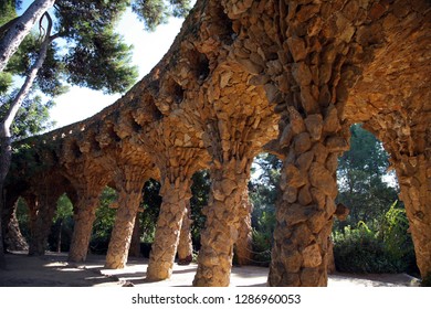 Massive Structures Arcs Columns Made Natural Stock Photo 1286960053 ...