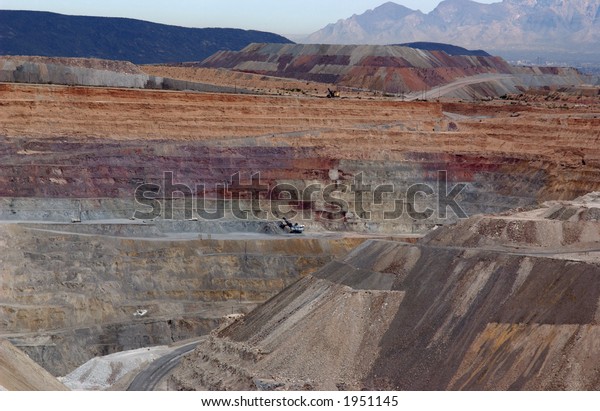 Massive Surface Strip Mining Operation Stock Photo (Edit Now) 1951145