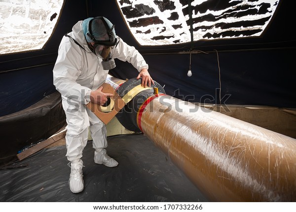 Master Performs Scheduled Composite Repairs On Stock Photo (Edit Now ...