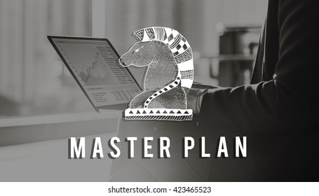 Master Plan Design Operations Planning Process Stock Photo 423465523 ...