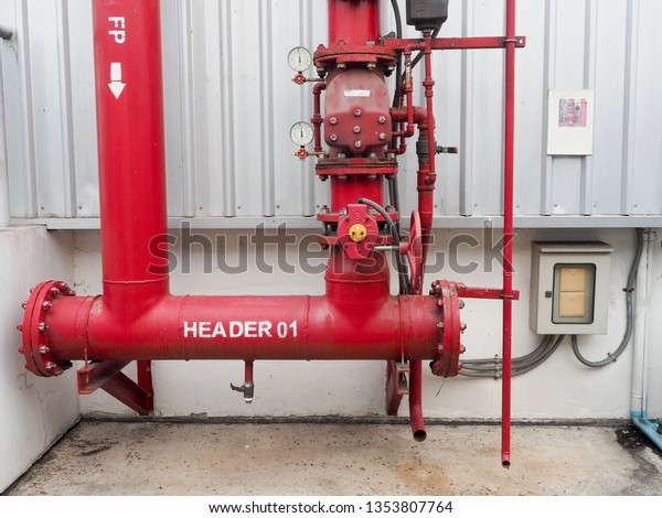 Master Valve Fire Fighting System Control Stock Photo (Edit Now) 1353807764