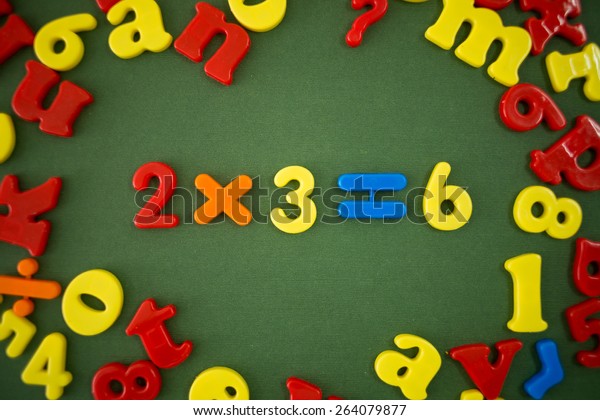 Math Example Plastic Magnetic Numbers Stock Photo 264079877 | Shutterstock