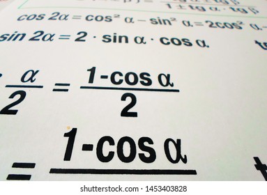 Mathematical Formulas Symbols Stock Photo 114728563 | Shutterstock