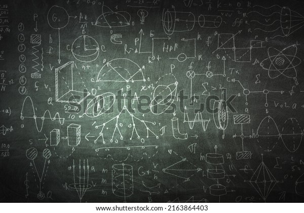 Math Geometry Formulas On Background Stock Photo 2163864403 | Shutterstock