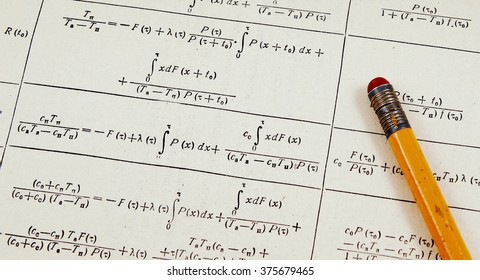 Math Physics Homework Stock Photo 375679465 | Shutterstock