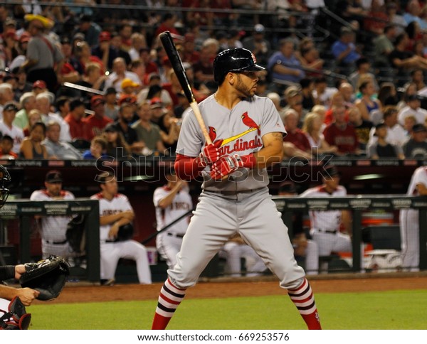 Matt Carpenter First Baseman Saint Louis Stock Photo (Edit Now) 669253576