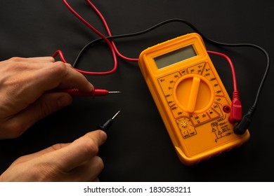 Measuring Current Socket Extension Cable Using Stock Photo 1830583214 ...