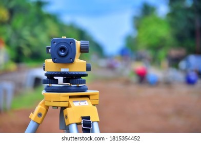 Measuring Tool Determine Ground Elevation Stock Photo 1815354452 ...