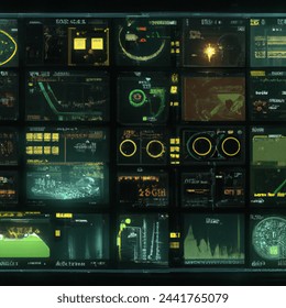 Mecha 3d Image Console Statistics Dashboard AI-generated image ...