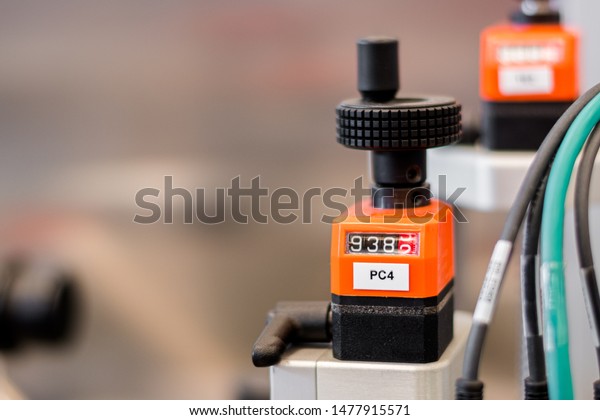 Mechanical Position Indicators Machine Stock Photo 1477915571 ...