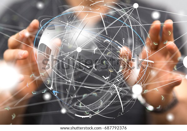Media Network Stock Photo (Edit Now) 687792376