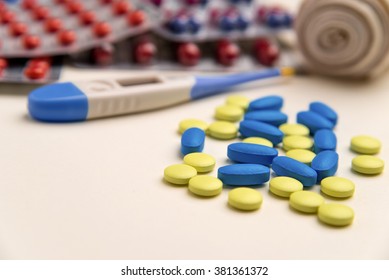 Medication On White Background Stock Photo 381361372 | Shutterstock