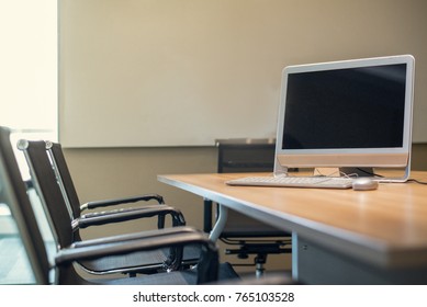 Empty Conference Room Board Room Table Stock Photo (Edit Now) 791625304 ...